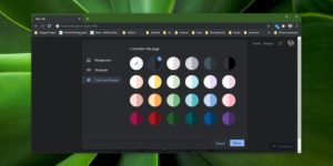 How to customize 'Colors and themes' on the New Tab Page in Chrome