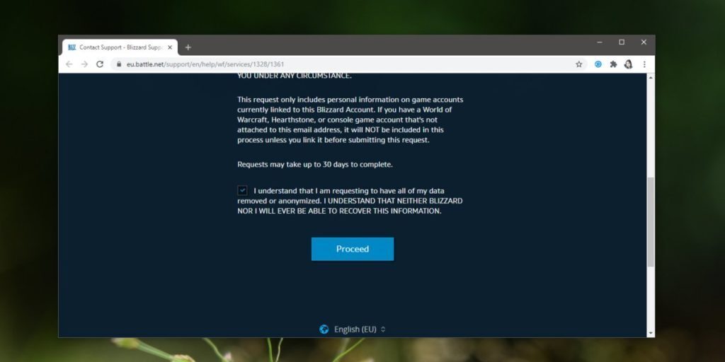 How to delete a Blizzard account