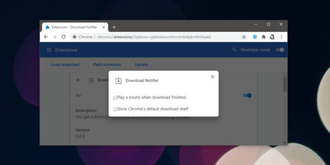 How to get download complete notifications in Chrome
