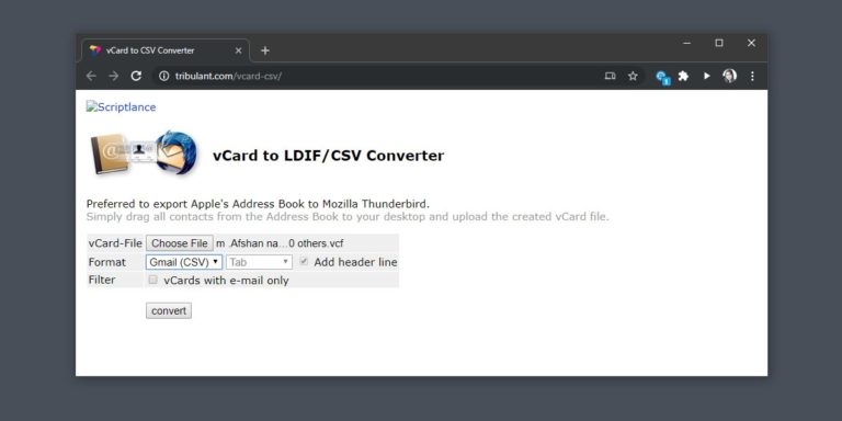 How to convert VCF contacts to CSV file How to convert VCF contacts to CSV file