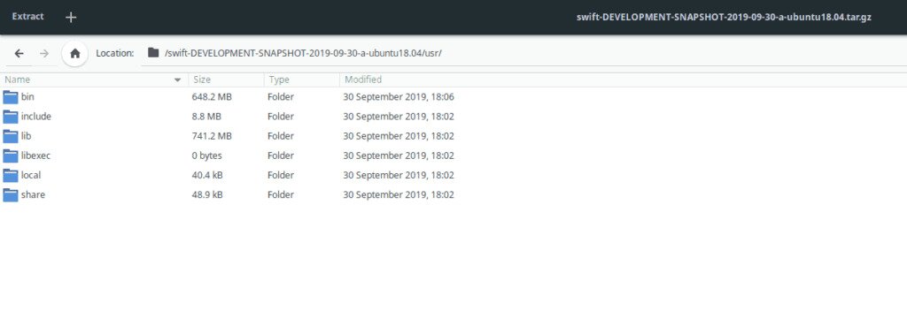 How to set up the Apple Swift language on Linux