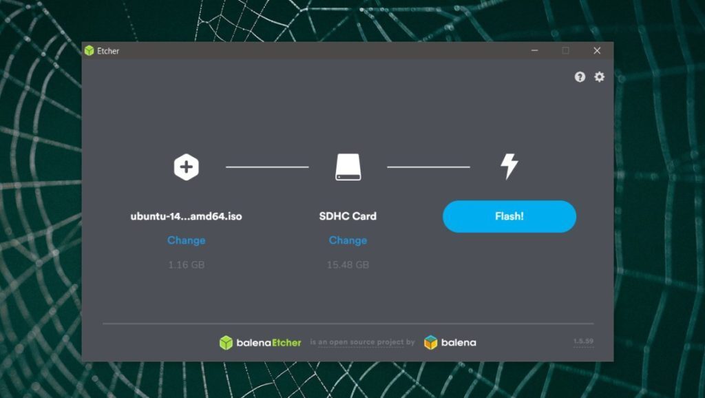How to burn a disc image to an SD card on Windows 10