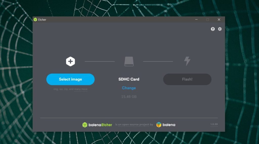 How to burn a disc image to an SD card on Windows 10