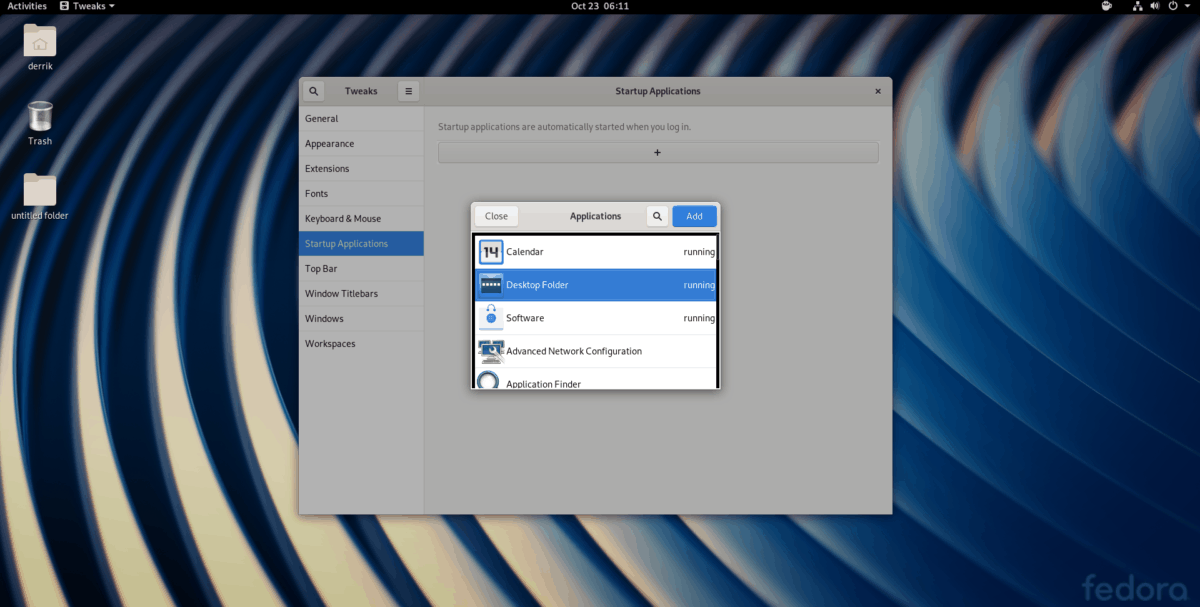 How to re-enable desktop icons in Gnome Shell