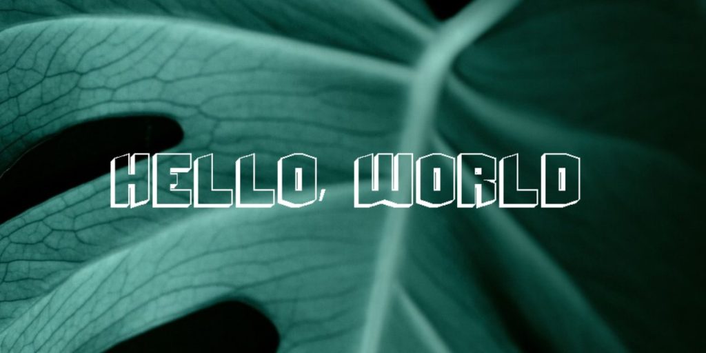 How to display custom text on the desktop on Windows 10