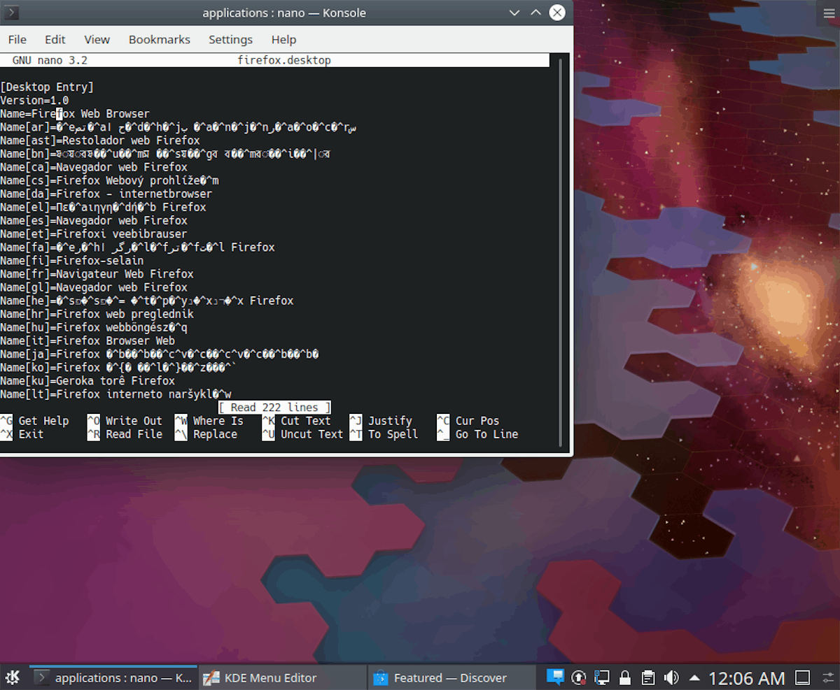 How to edit program shortcuts in KDE Plasma 5