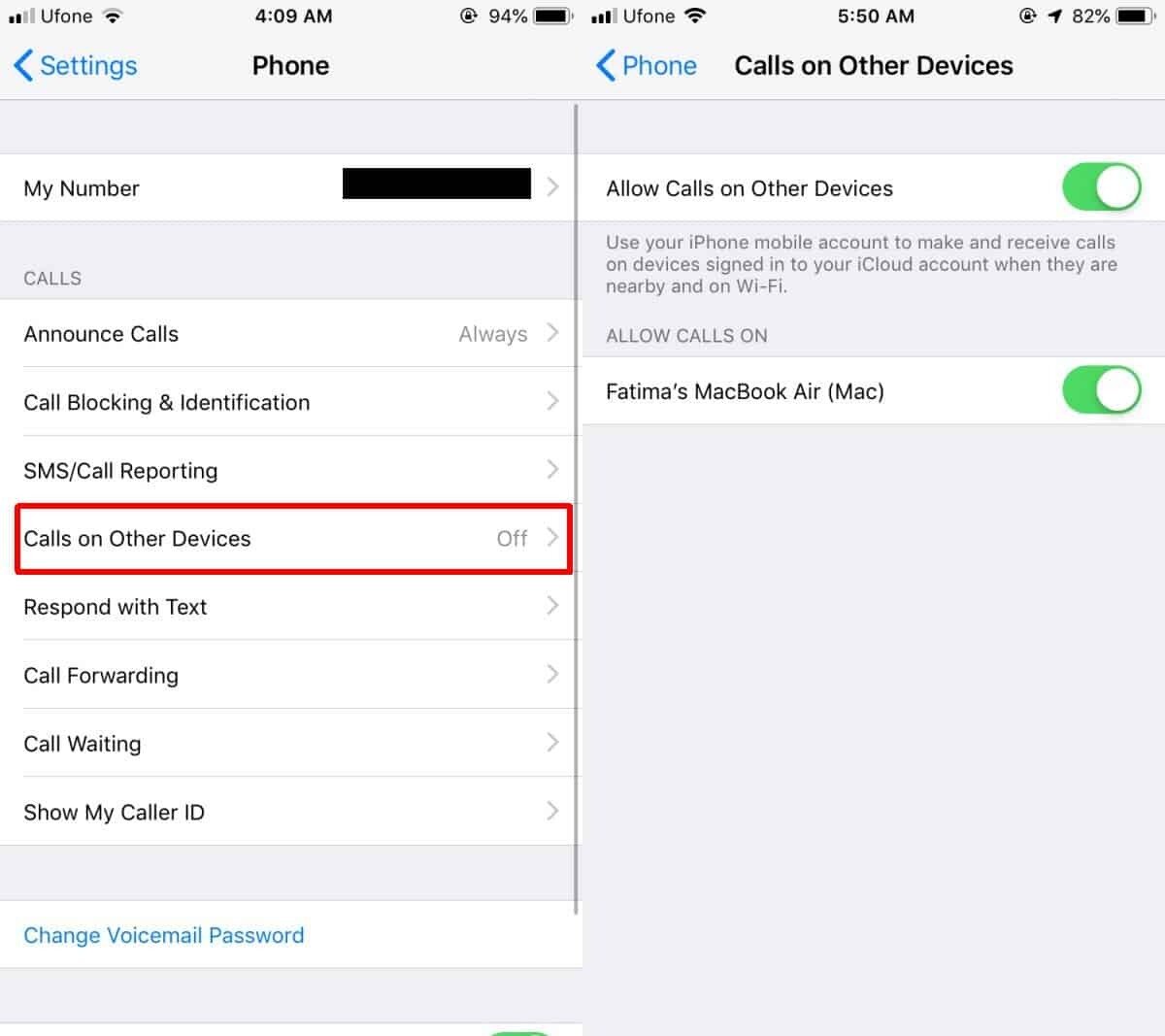 How to get incoming call alerts from iOS on macOS