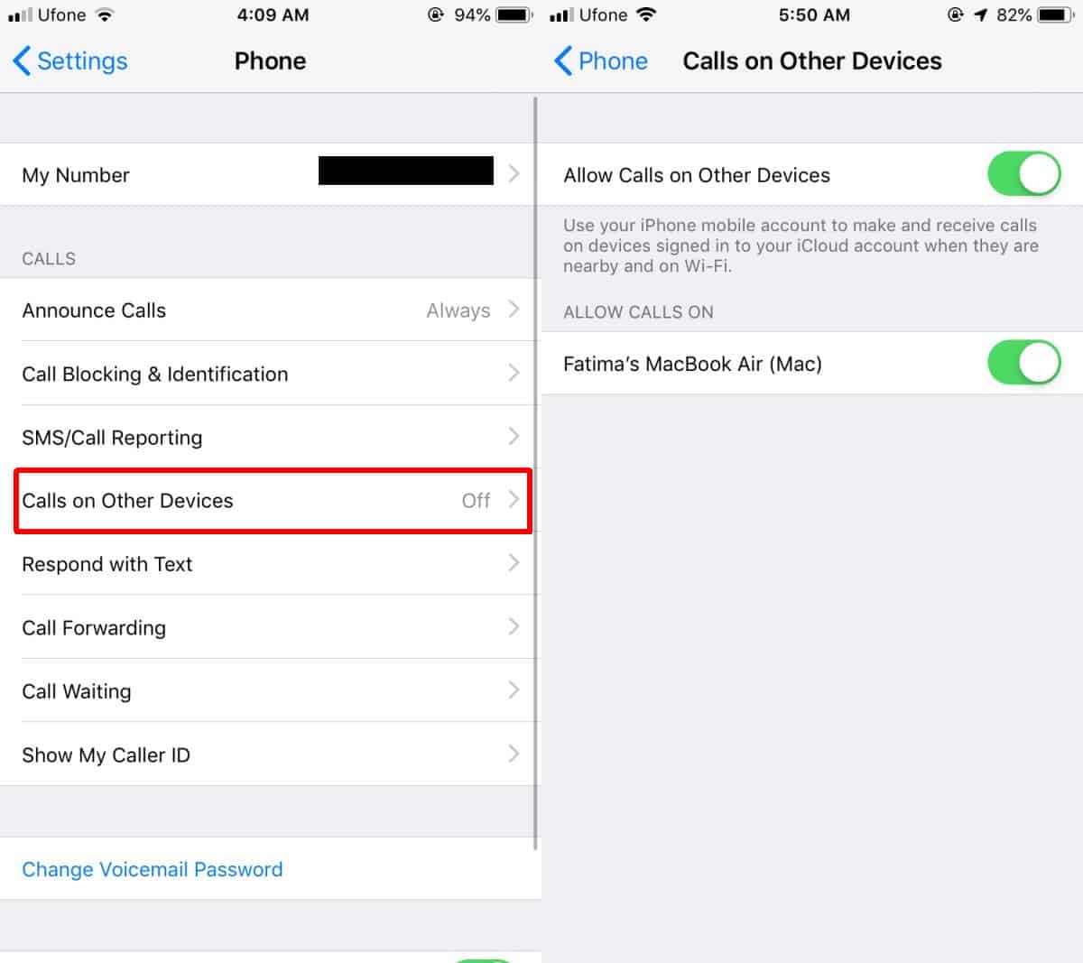 How to get incoming call alerts from iOS on macOS
