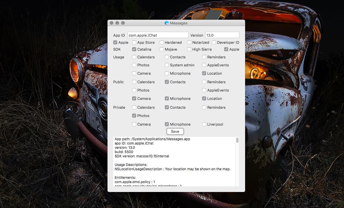 How to view all app permissions on macOS
