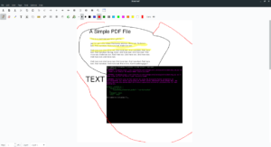How to annotate PDF files on Linux