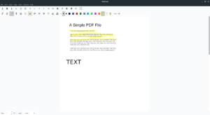 How to annotate PDF files on Linux