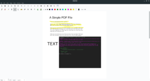 How to annotate PDF files on Linux