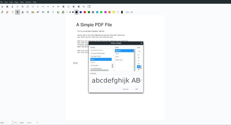 How to annotate PDF files on Linux