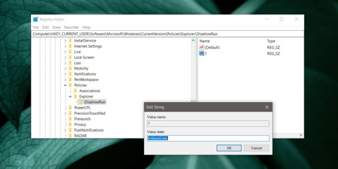 How to block an app on Windows 10
