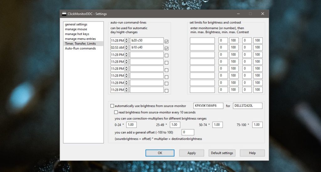 How to change screen brightness based on time of day on Windows 10