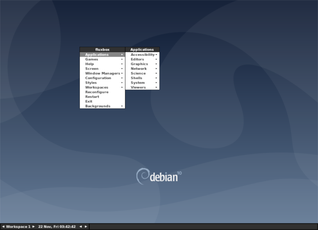 How to set up the Fluxbox window manager on Linux