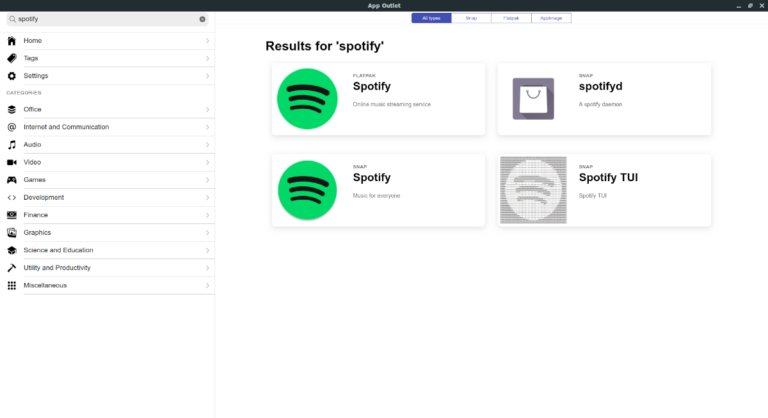 How to install the App Outlet app store on Linux