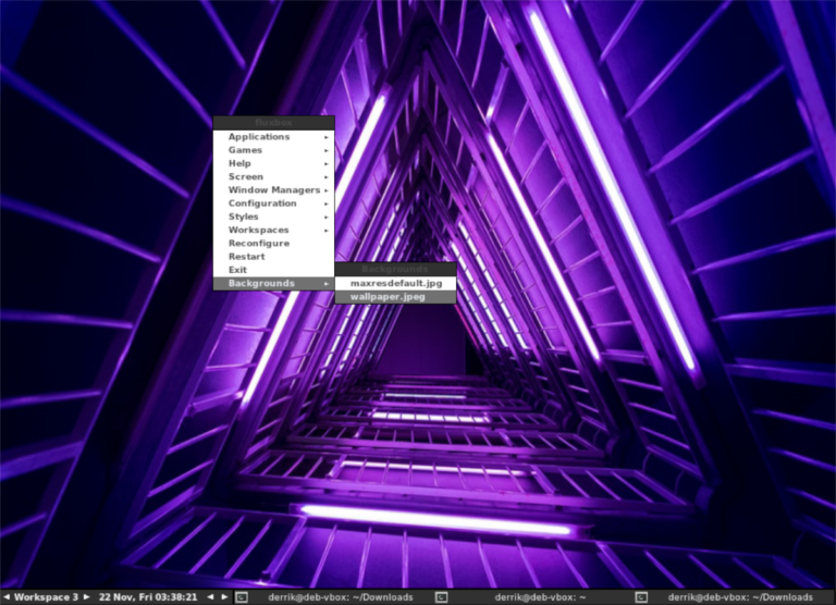 How to set up the Fluxbox window manager on Linux