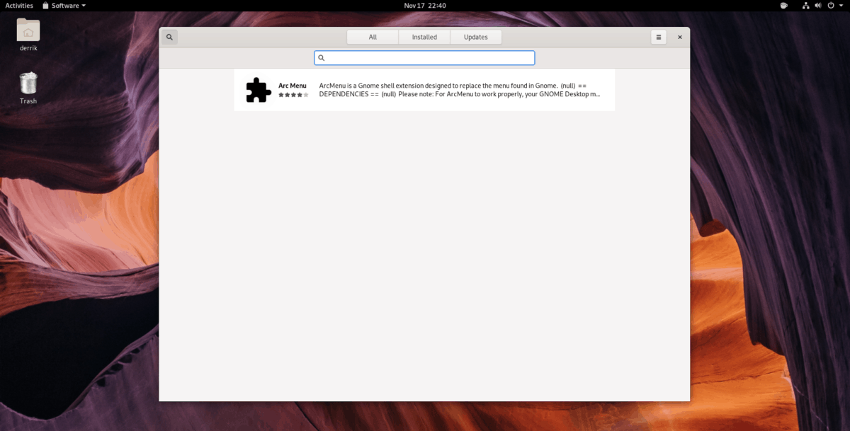 How to set up Arc Menu in Gnome Shell