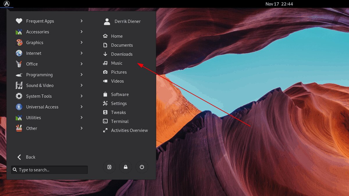 How to set up Arc Menu in Gnome Shell