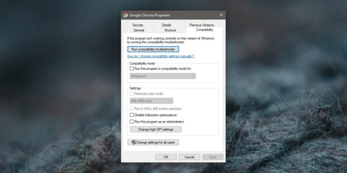 How to disable scaling in apps on Windows 10