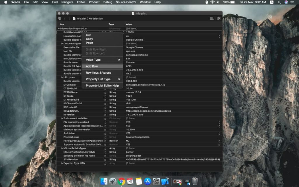 How to edit a Plist file on macOS