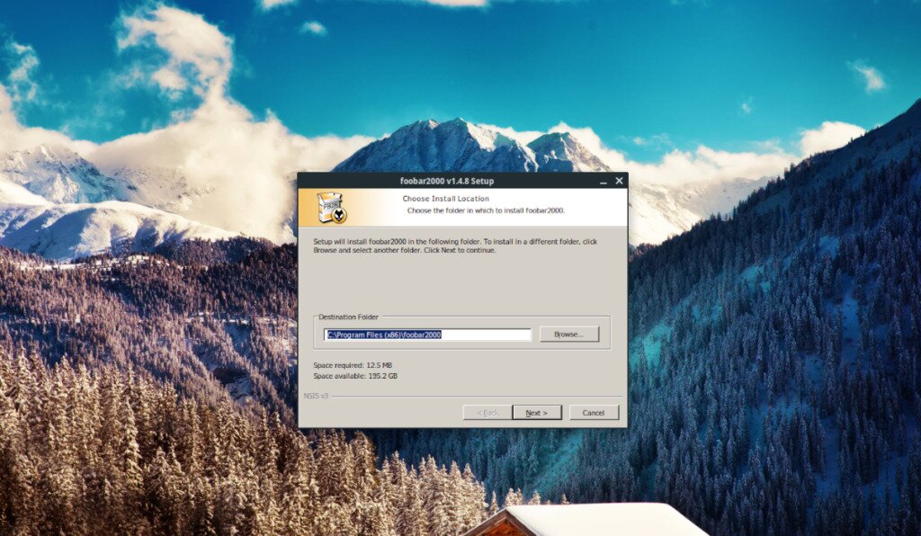 How to run Foobar2000 on Linux