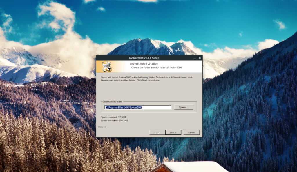 How to run Foobar2000 on Linux
