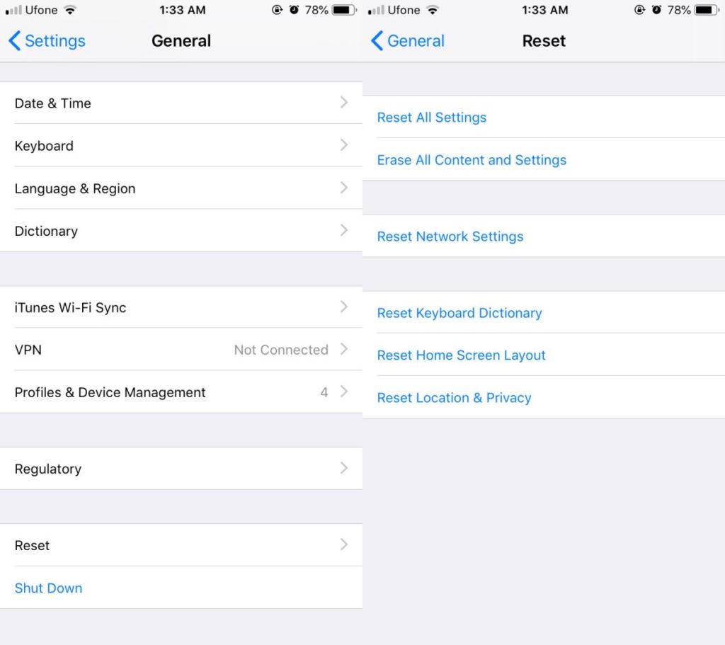 How to reset all app permissions on iOS How to reset all app permissions on iOS