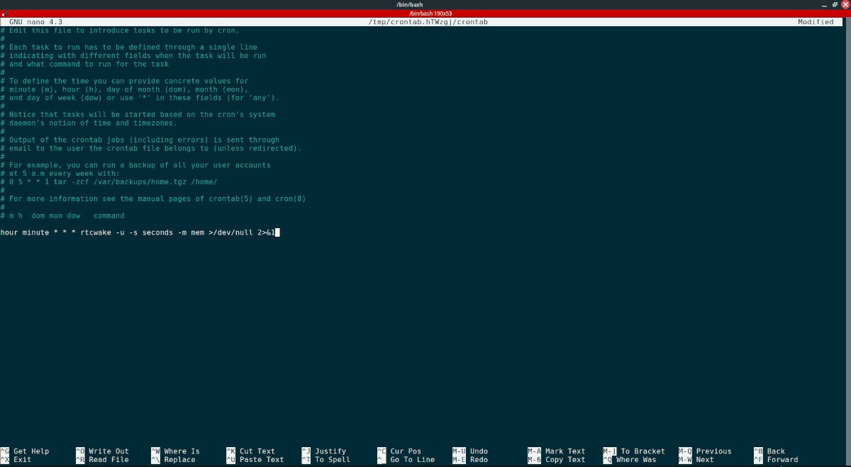 How to automatically wake Linux up from sleep