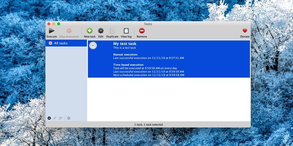 How to schedule tasks on macOS