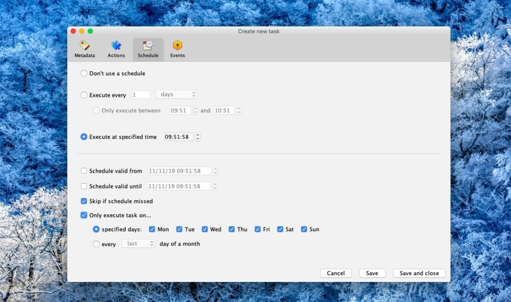 How to schedule tasks on macOS