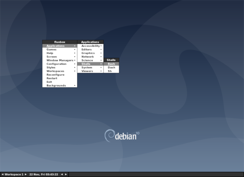 How to set up the Fluxbox window manager on Linux