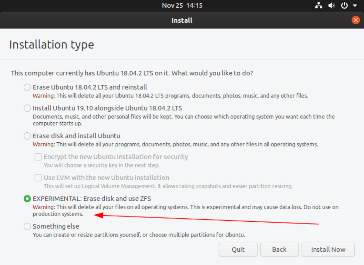 How To Use Zfs On Root In Ubuntu 1910