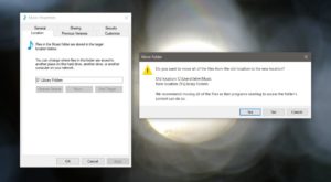 How to remap default folders on Windows 10