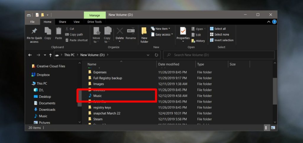 How to remap default folders on Windows 10
