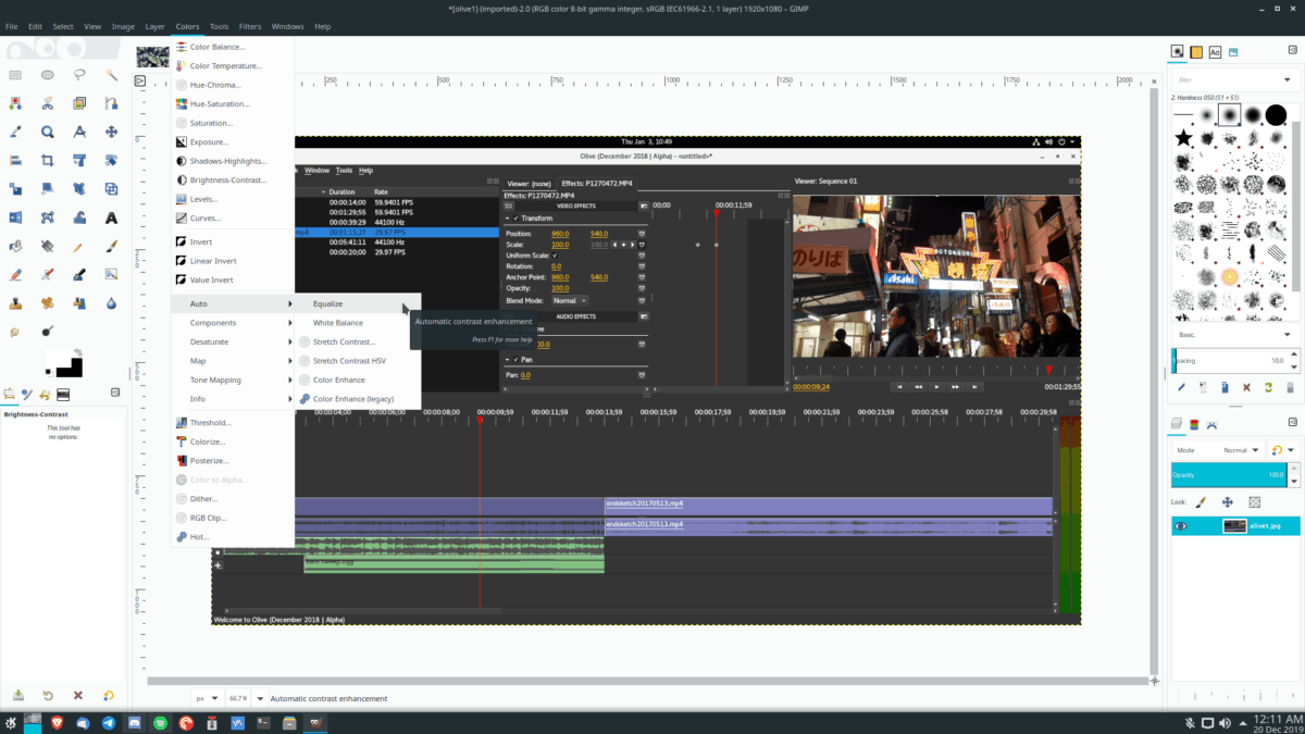 How to make basic image edits on Linux