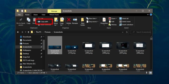 How to get the complete path to a file or folder on Windows 10