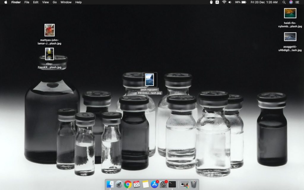 How to back up and restore desktop icon layout on macOS