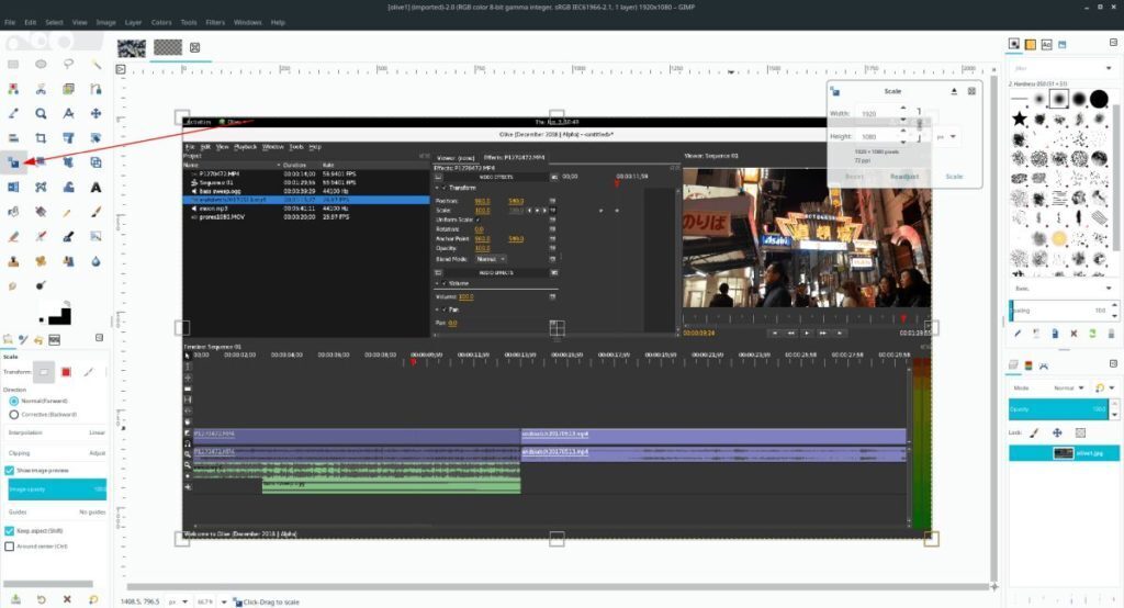 How to make basic image edits on Linux