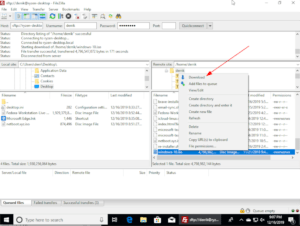 How to transfer large files between Linux and Windows