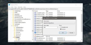 How to change the Windows 10 system lock timeout