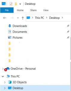 How to move the Desktop folder out of OneDrive on Windows 10 & 11
