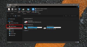 How to access the user folder on Windows 10