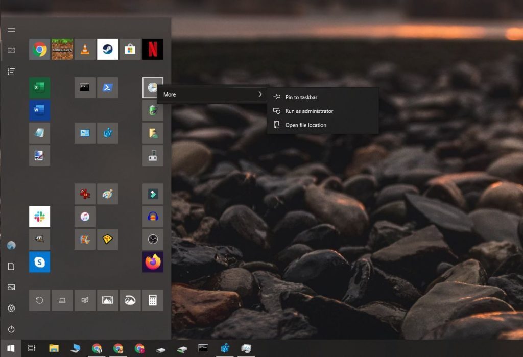How to lock the Start menu layout on Windows 10