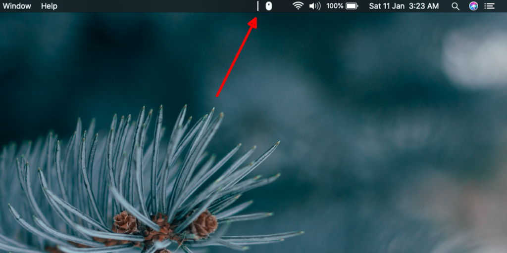 How to add dividers to the menu bar on macOS