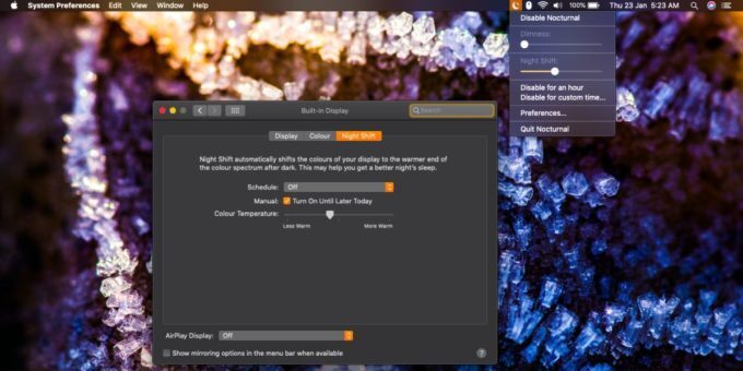 How to fix Night Shift not working on external monitors on macOS