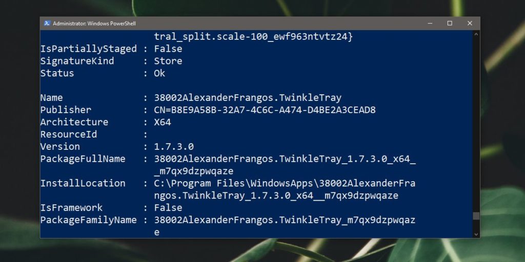 How to find the version number of an app on Windows 10