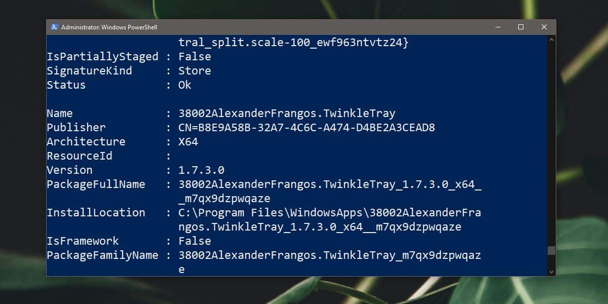 How to find the version number of an app on Windows 10