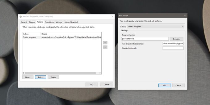 How to run a scheduled task only once on Windows 10